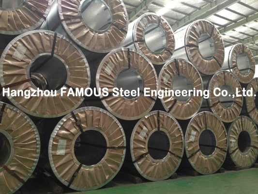 Hot Galvanized Steel Coil ASTM 755 For Corrugated Steel Sheet