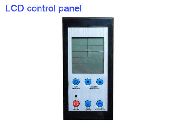 1.0 mm Cold Rolled Steel Chemical Fume Hood , Lab Fume Cupboard
