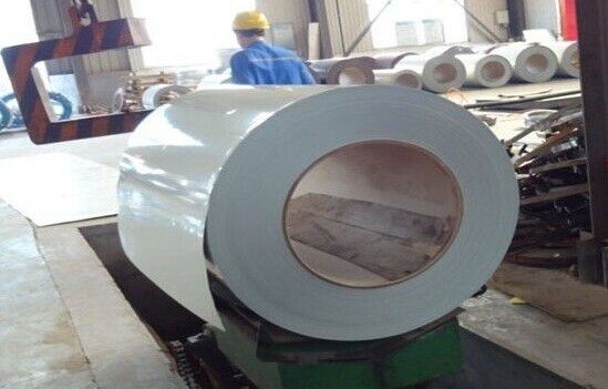 PE , PVDF Color Coated Steel Coil ALUZINC / Galvanized Steel Sheet 0.2 - 1.2mm