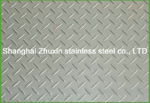 Embossed JIS GB Brushed Stainless Steel Sheet , 316 Stainless Steel decorative sheet