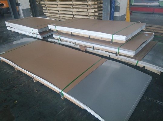 Cold rolled stainless steel 2b surface finish sheet 304 construction 304 ss sheet 0.5mm With Paper