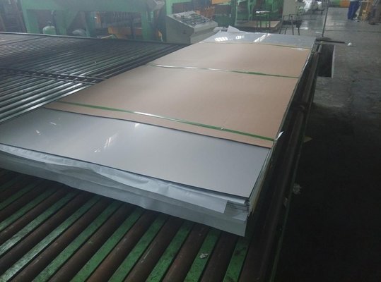 Cold rolled stainless steel 2b surface finish sheet 304 construction 304 ss sheet 0.5mm With Paper
