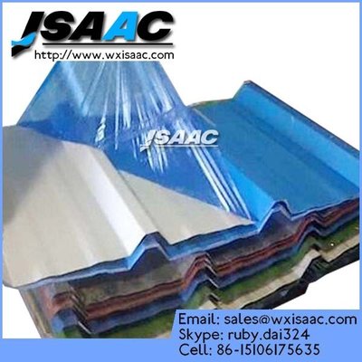 China PE protective film for color- coated steel coil and PPGI