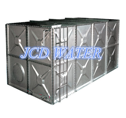 Large Industrial Sectional Water Storage Tanks , GRP Sectional SMC Tank