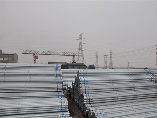 ERW Mild Carbon Galvanized Steel Water Pipe /  Sch 40 Steel Pipe DIN2440 BS3604