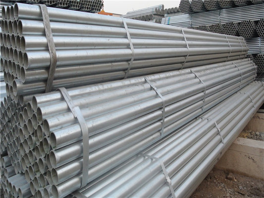 Hot Dip Galvanized Steel Pipe Schedule 40 Round Hollow Section BV SGS CE