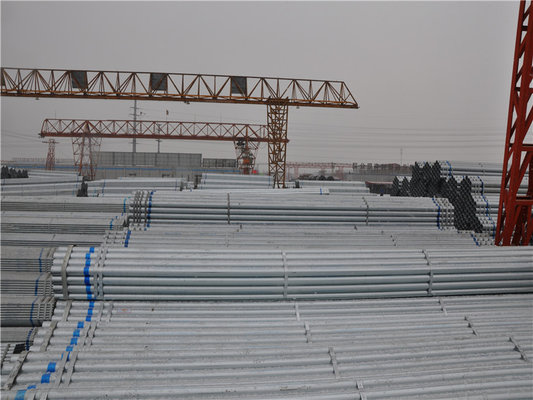 Low Carbon 1 inch Galvanized Steel Pipe / HR Galvanized Steel Culvert Pipe