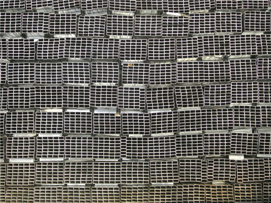 Large Diameter Pre Galvanized Steel Pipe Rectangular For Construction ASTM A53