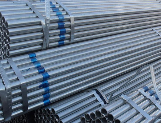20# 40# 45# Pre Galvanized Steel Pipe / ERW Carbon Steel Heat Exchanger Tubes