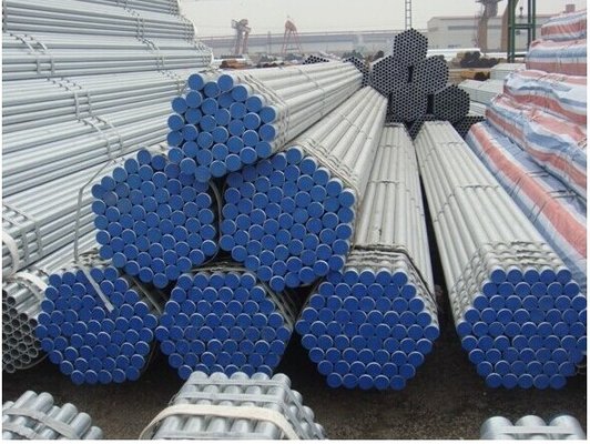Zinc Coated Gi Galvanized Steel Pipe With Threaded Ends And Caps ISO9001