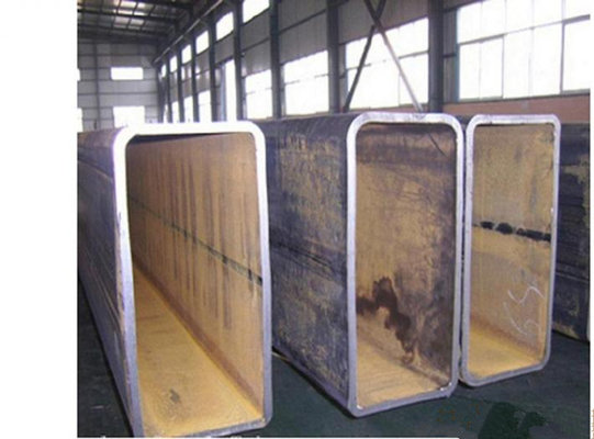 DIN2440 , BS3604 Steel Hollow Section RHS ERW Mild Carbon Steel Pipe / MS RHS With Small / Large Diameter