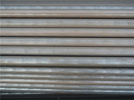 SS41 A36 A35 ERW Welded Steel Pipe 6 Inch / Thick Wall Round Steel Tube