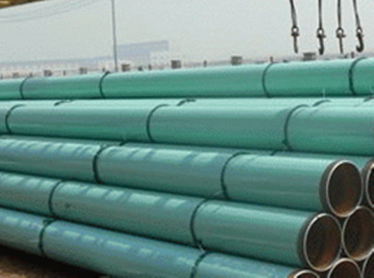 STK400 / 500 Welded Steel Pipe Mid Carbon Electric Resistance Anticorrosion Treatment