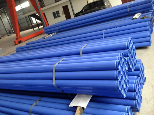 STK400 / 500 Welded Steel Pipe Mid Carbon Electric Resistance Anticorrosion Treatment