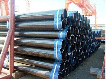Black Or Hot Dip Galvanized Welded Steel Pipe Round Q235 Q345 Astm JIN DIN