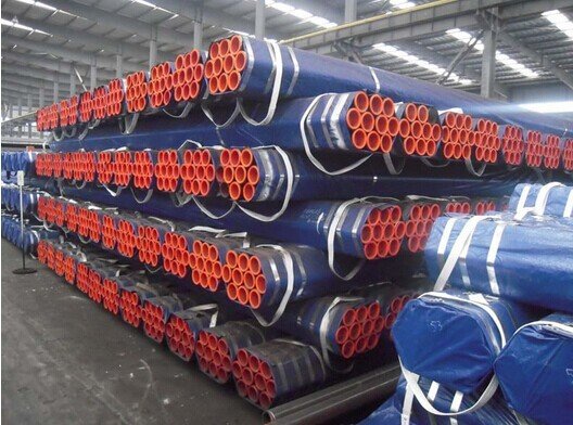 Black 3PE Anti-Corruption Coated Welded Steel Pipe Bevelled Or Plain End ISO9001