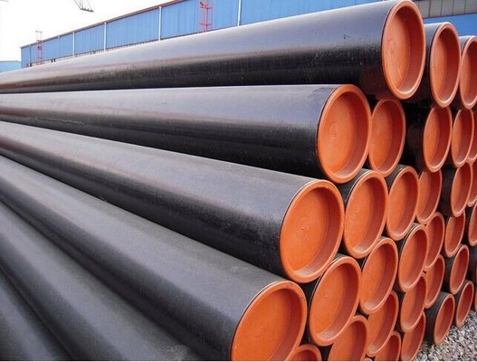 Q195 Q235 Q345 Black Welded Steel Pipe Large Diameter ASTM A53
