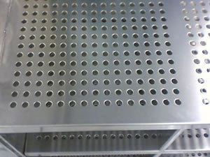 Architecture Slotted Perforated Stainless Steel Sheets With Round / Square Hole