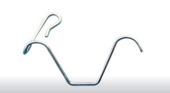 steel roof profiles film wire clip for Alluminum profile , Ø2.2mm