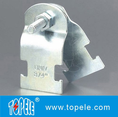 Unistrut Channel Galvanized Steel Pipe / Conduit Strut Clamps UL Standard