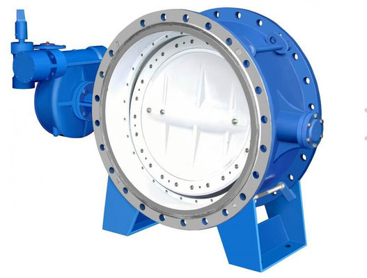 Double Eccentric Flanged Butterfly Valves stainless steel , Tri - Eccentric  Butterfly Valve