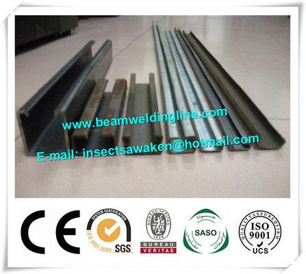 Galvanized ASTM Cold Formed Steel Sections / U Channel Hollow Section