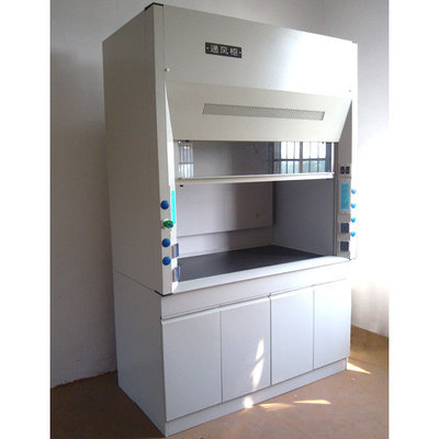 1.0 mm Cold Rolled Steel Chemical Fume Hood , Lab Fume Cupboard