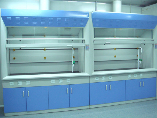 1.0 mm Cold Rolled Steel Chemical Fume Hood , Lab Fume Cupboard