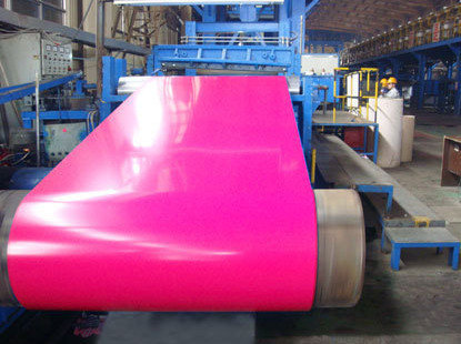 Hot Dipped Prepainted Galvanized Steel Coil With PE / HDP Paint JIS G3312 CGCC