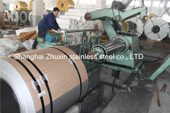 Custom hot rolled ASTM stainless steel coil / 321 Hairline stainless steel sheet