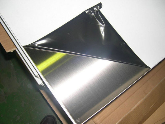 Hairline Polished Stainless Steel Sheet , Coil No.4 / HL with Protective PE Film, Black & white, Blue, Transparent Color