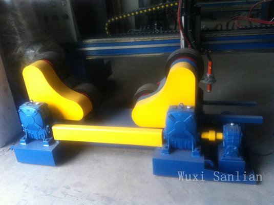 Cylinder Welding Turning Rolls HGZ-20 Adjustable Tank Rotator Φ350x120mm
