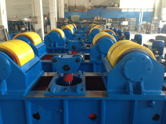 Adjustable Double Motor Pipe Welding Rotator 2 x 4kw With Wired Control Panel
