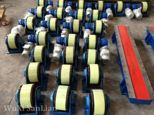 Customized Adjustable Pipe Turning Rollers One Drive One Idler 380V 50HZ 3PH