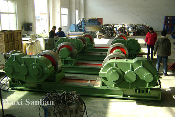Groene Automatische het Draaien Broodjeswielen, Maximum Lading van Tank de Draaiende Rollen 150 Ton