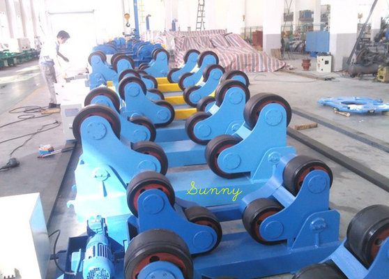 Single Motor Self Aligning Rotator , Power Rollers For Pipe Welding For Metallurgical Industrial