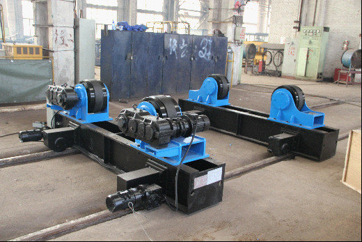 Manual Pipe Rollers For Welding 20 Ton Capacity Explosion Proof Motors