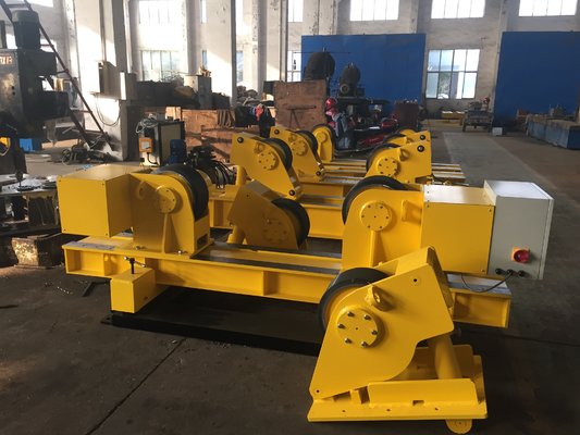 Bolt Adjustment Self Aligning Rotator , Conventional Welding Rotator For Vessel