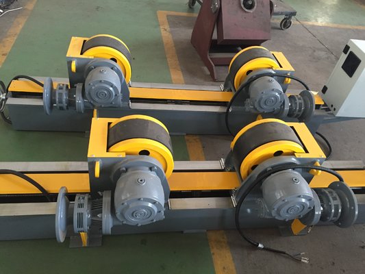 Single Drive Pipe Turning Rollers Speed Range 0.1 – 1 M / Min 380V 50HZ 3PH