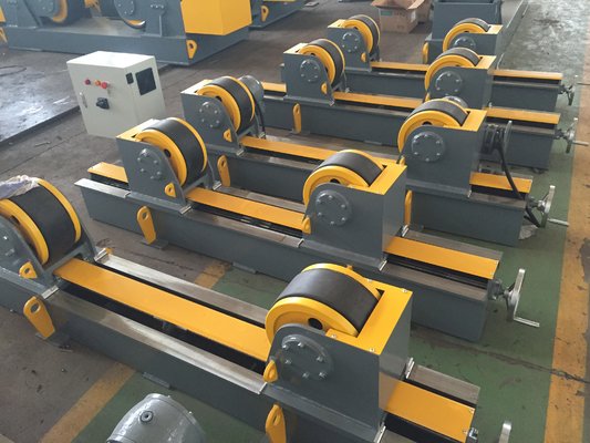 Single Drive Pipe Turning Rollers Speed Range 0.1 – 1 M / Min 380V 50HZ 3PH