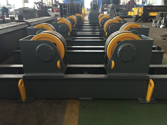 Metal VDF Pipe Turning Rollers One Drive / Idler Vessel Diameter 500~3500
