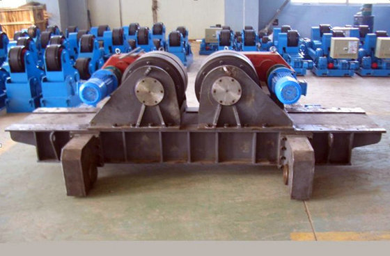 High Speed Blast Tank Fit Up Rolls Low Noise Stable Operation For Pressure Vessel