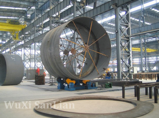 PU Wheels Stable Tank Turning Rolls 4kw 380V 50HZ 3PH For Pipe Welding