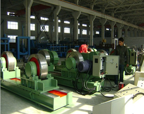 Automatic Welding Tank Turning Rolls 100 Ton Metal Cylinder HGZ Series