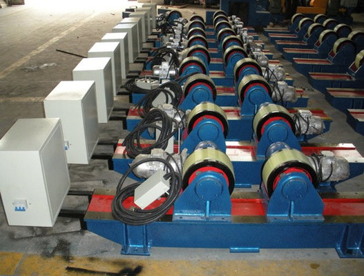 10 Ton Tank Turning Rolls Metal Wheel One Drive / Idler For Cylinder Welding