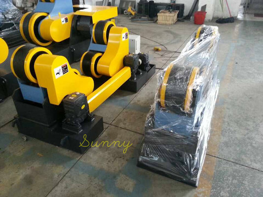 Self Aligning Tank Welding Rotator , Pipe Rotators For Welding VFD Adjustable