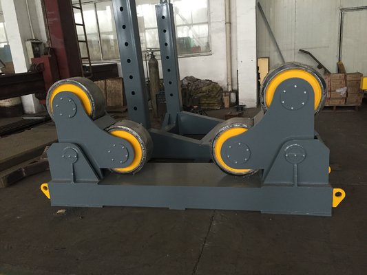 Gray Painting 60T Self Aligning Rotator Wireless Control Panel Vessel Diameter 750~4800