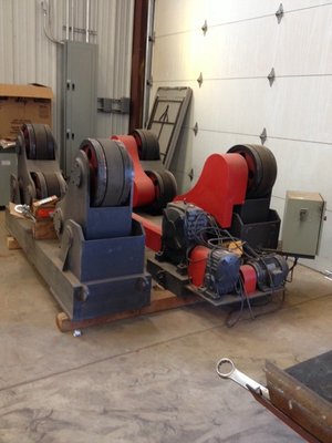 380V VDF Control Automatic Welding Machine For Tanks 4 Motor Power Drive