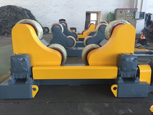 Automatic Self Aligned Tank Welding Rotator , Fit Up Welding Rotator 300*120mm