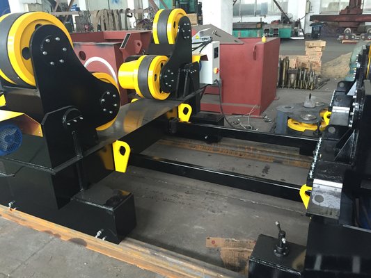 Motorized Moving HGZ-60 Self Aligning Welding Rotator Stable Continuous Running